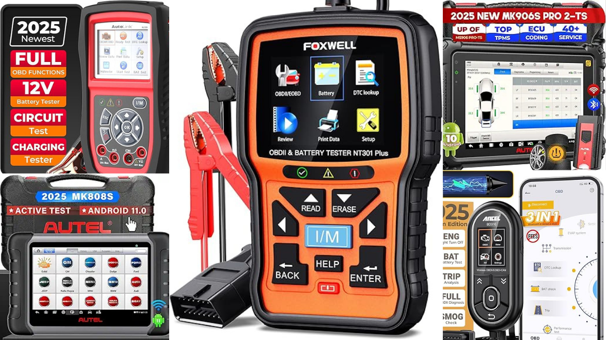 Top 6 Best OBD2 Scanners for 2025: Which is Perfect for You?